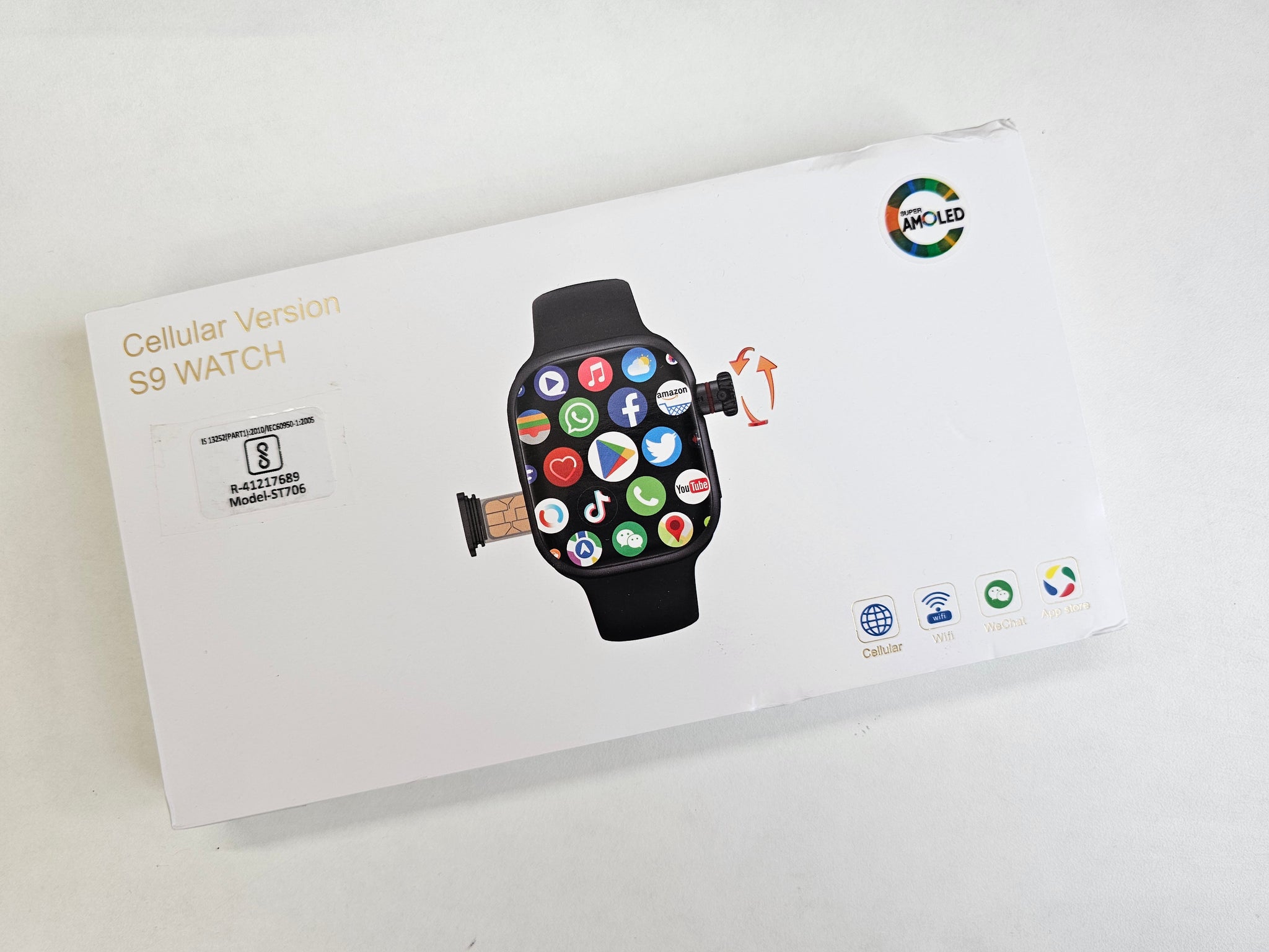S16 Ultra Smartwatch with Amoled display! Best 4G Android Simcard smar – Cold Fusion Zone