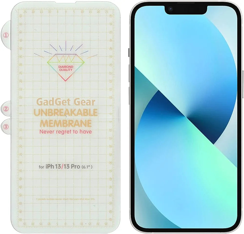 CFZ Flexible Screen Protector Unbreakable membrane for iPhone 12, 13 a ...